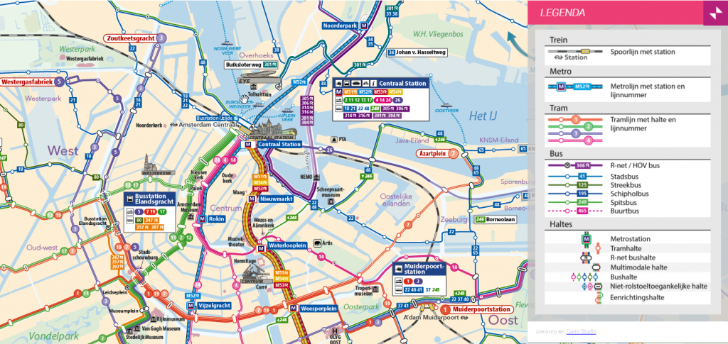 Tram Bus Metro | Amsterdam Centraal